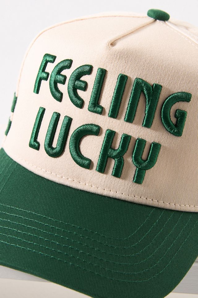 Kenz Kustomz Feeling Lucky Trucker Hat | Anthropologie