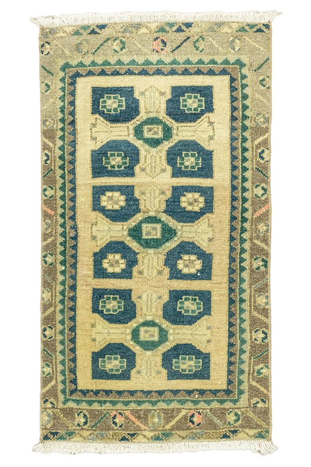 District Loom Vintage Turkish Mini Rug No. 674 | AnthroHome