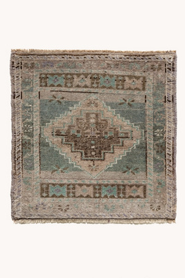 District Loom Vintage Turkish Mini Rug No. 718 | AnthroHome