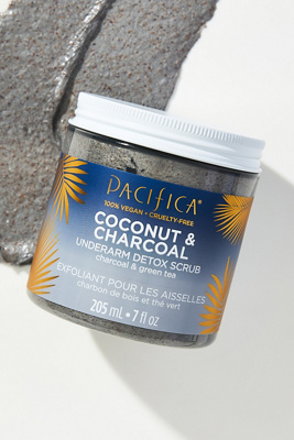 Pacifica Coconut & Charcoal Underarm Detox Scrub | Anthropologie