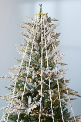 Cascading Pearl Tree Topper | AnthroHome