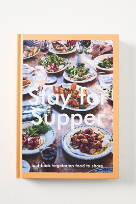 Stay For Supper Hardcover Cookbook | AnthroHome