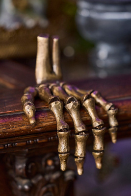 Articulated Brass Skeleton Hand | Anthropologie