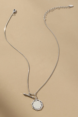 Octagon Coin Pendant Necklace | Anthropologie