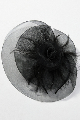 Mesh Feather Fascinator | Anthropologie