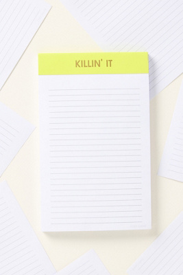 Chez Gagné Witty Lined Notepad | AnthroHome