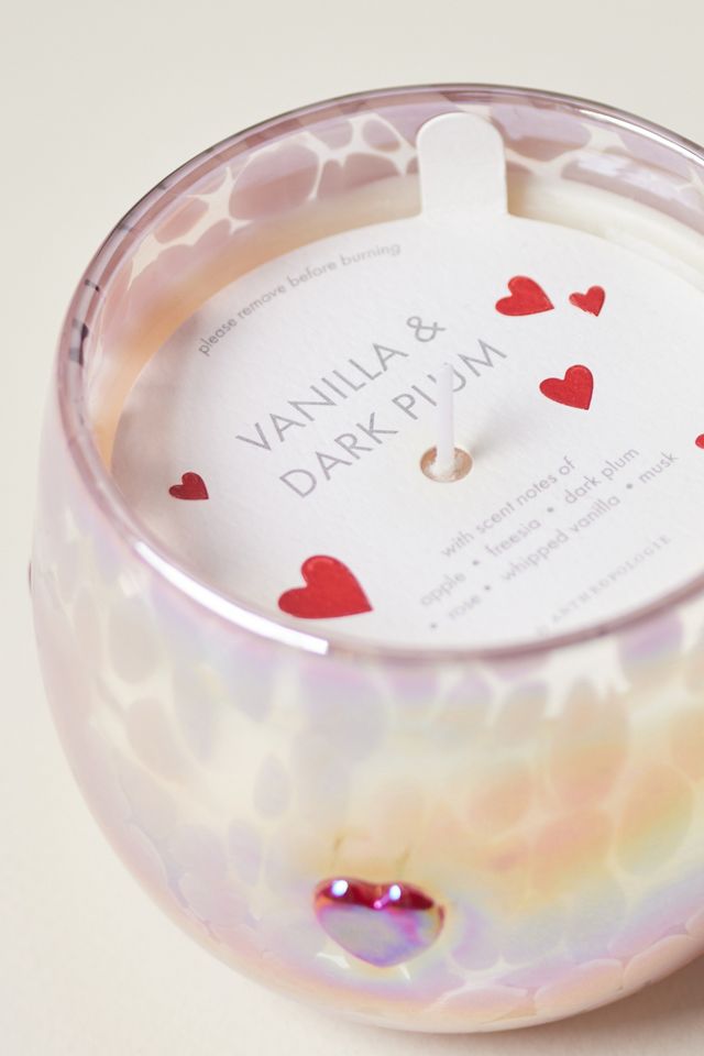 Luster Heart Fruity Vanilla & Dark Plum Valentine's Day Icon Glass ...