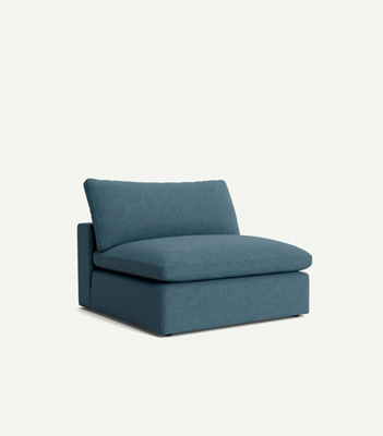 Charlie Modular Armless Chair | Anthropologie
