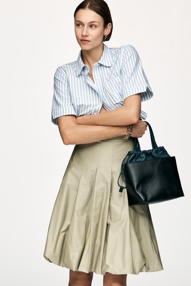 Radley London Leather Drawstring Bag | Anthropologie