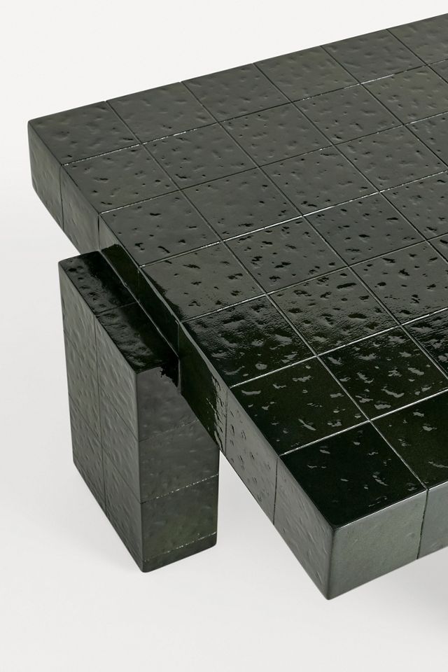 Mallorca Rectangle 56" Tile Coffee Table | AnthroHome