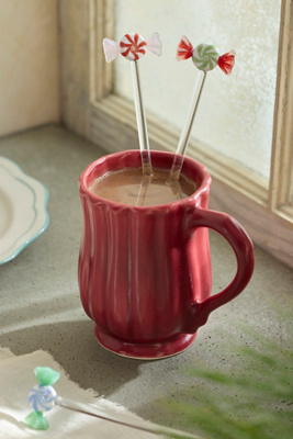 Wrapped Candy Drink Stirrers, Set of 4 | Anthropologie