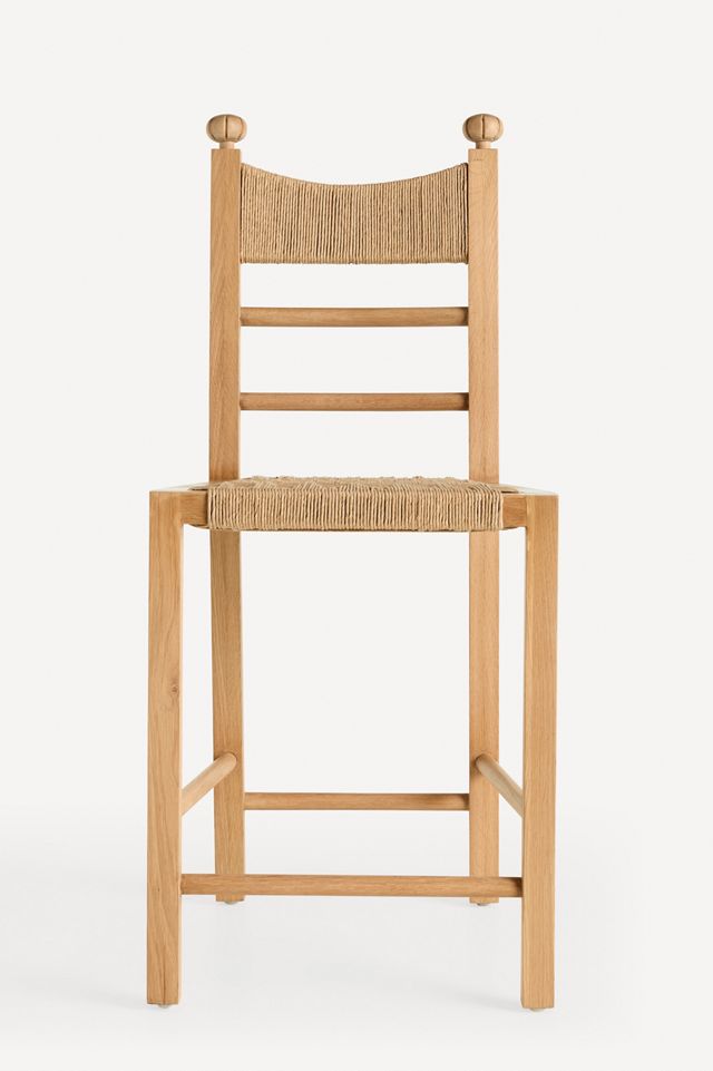 Lucia Woven Counter Stool | AnthroHome