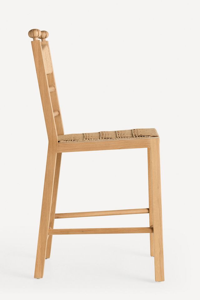 Lucia Woven Counter Stool | AnthroHome