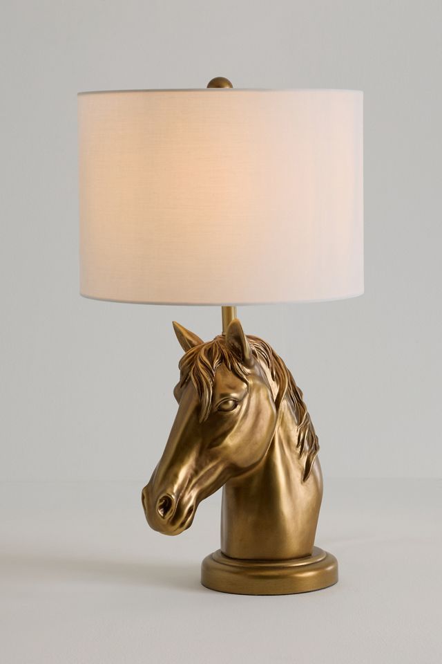 The Icon Table Lamp: Horse Edition | AnthroHome