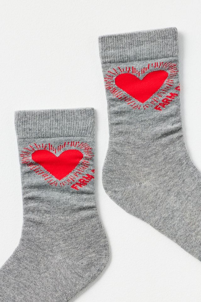Farm Rio Knit Icon Crew Socks | Anthropologie