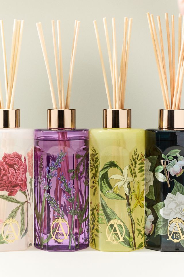 Apothecary 18 Floral Peony Blush Glass Reed Diffuser | AnthroHome