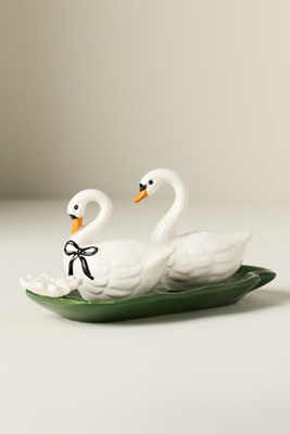 Swan Lake Salt & Pepper Shakers | Anthropologie UK