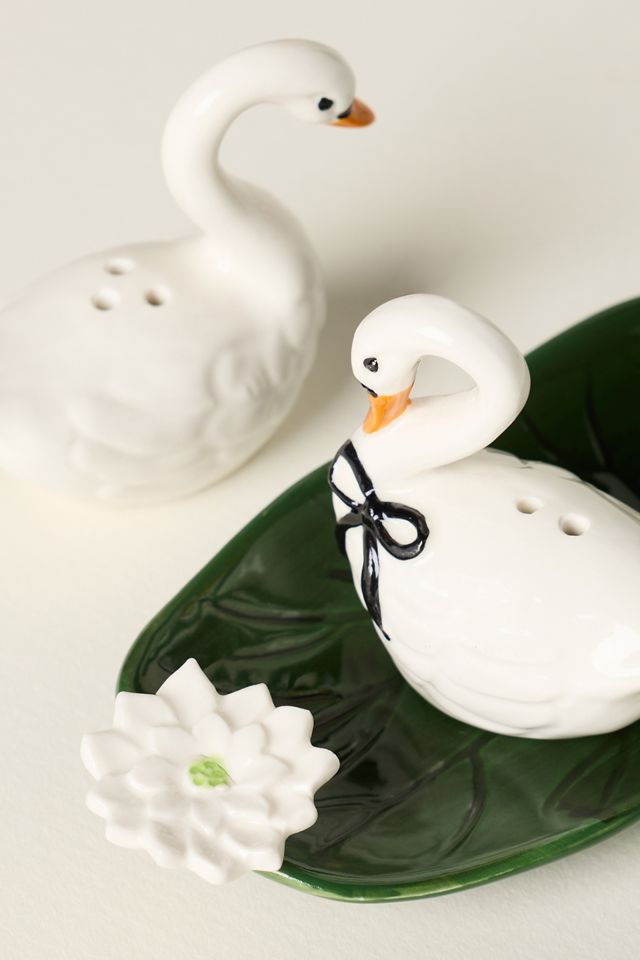 Swan Lake Salt & Pepper Shakers | Anthropologie UK