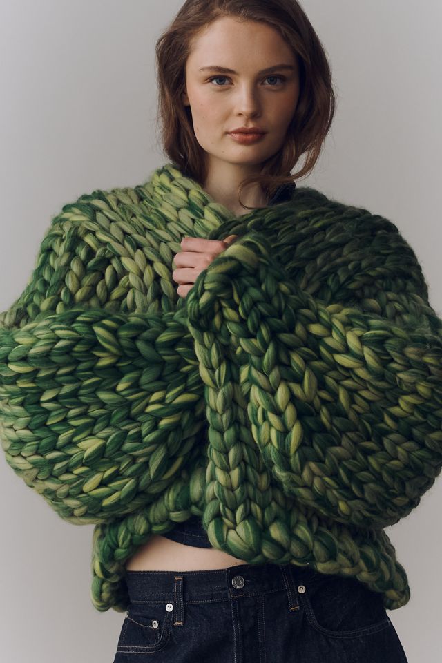 Hope Macaulay Colossal Wool Cardigan | Anthropologie