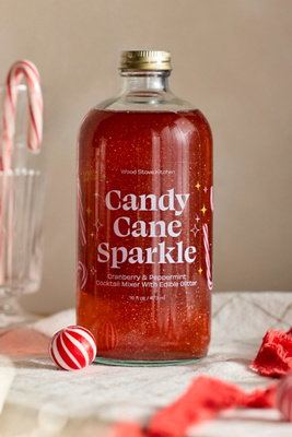 Candy Cane Sparkle Cocktail Mixer | Anthropologie