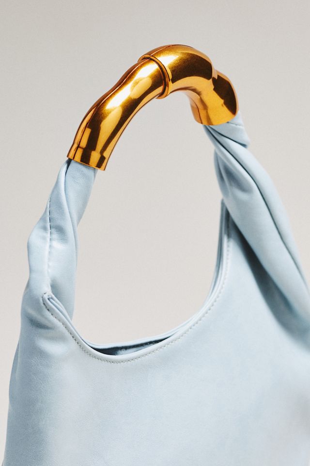 By Anthropologie Vegan Leather Gilded Shoulder Bag | Anthropologie