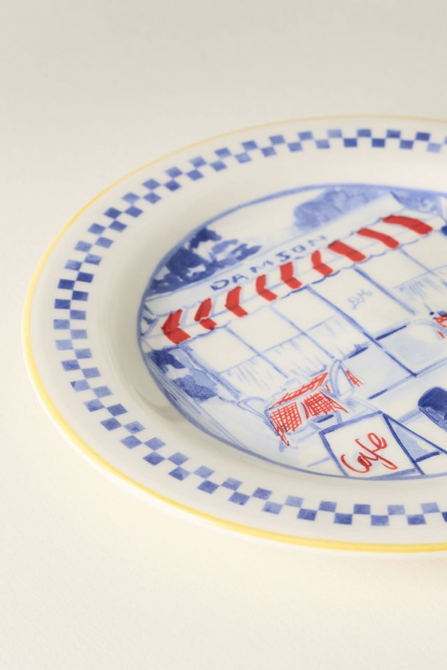 Damson Madder Stoneware Dessert Plates | Anthropologie UK