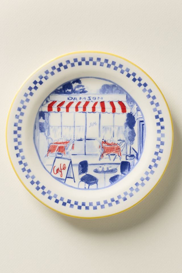 Damson Madder Stoneware Dessert Plates | Anthropologie UK