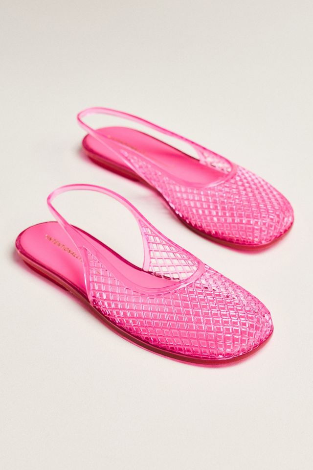 Intentionally Blank Nessa Jelly Woven Slingback Sandals | Anthropologie