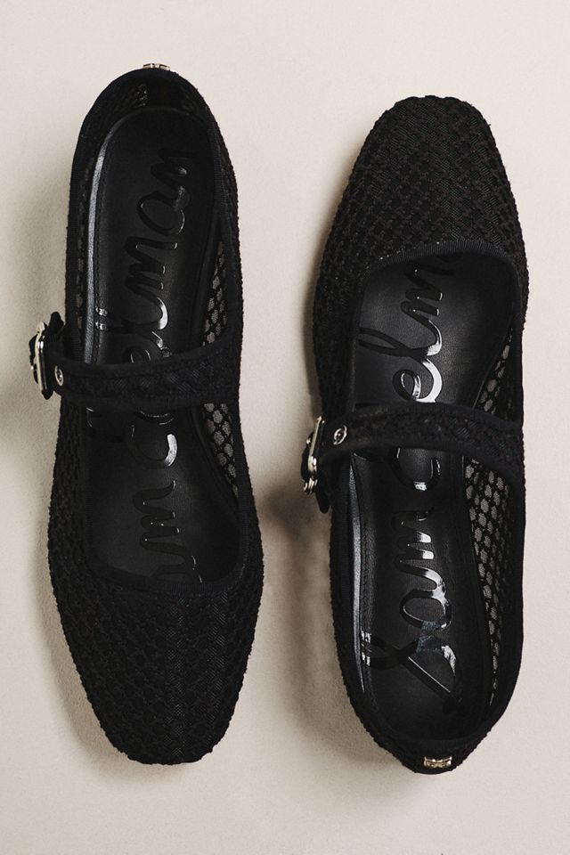 Sam Edelman Michaela Mesh Mary Jane Flats | Anthropologie