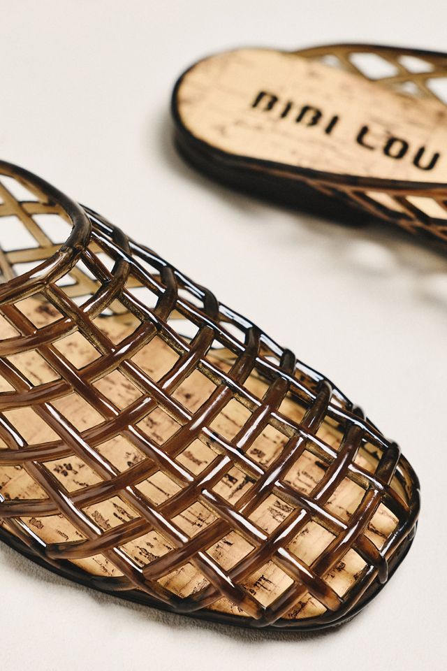Bibi Lou Netted Jelly Mules | Anthropologie