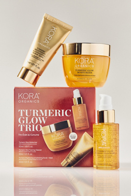 KORA Organics Turmeric Brightening Trio | Anthropologie