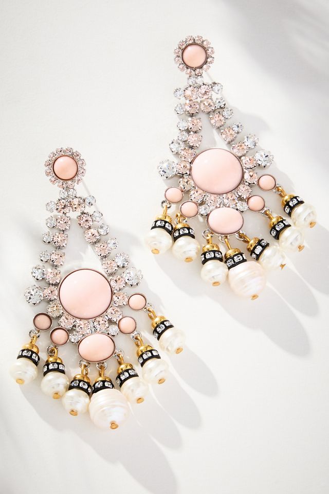 Elizabeth Cole Chaela Chandelier Earrings | Anthropologie