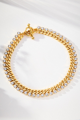 Elizabeth Cole Solea Crystal Necklace | Anthropologie