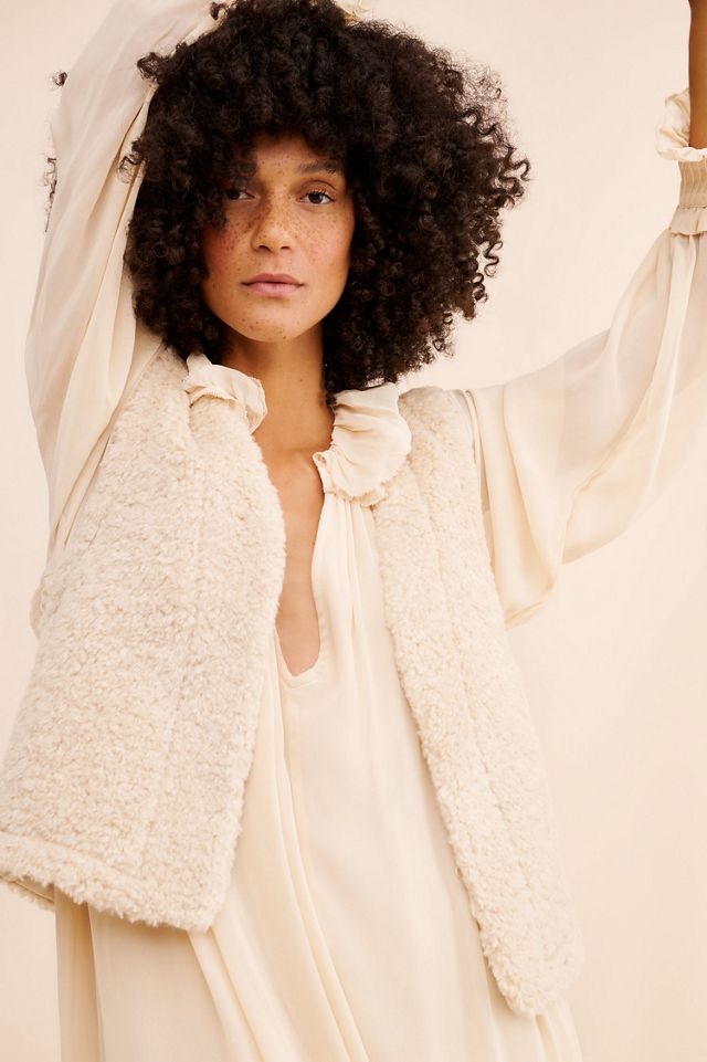 See U Soon Boxy Sherpa Vest | Anthropologie