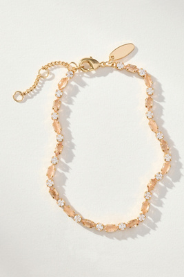 Colorful Crystal Tennis Bracelet | Anthropologie