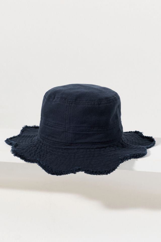 Scalloped Bucket Hat | Anthropologie
