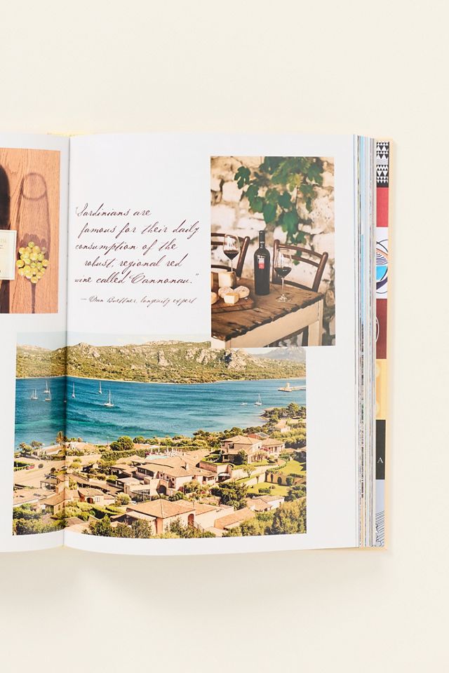 Wine and Travel Mediterranean Islands Hardcover Book | AnthroHome