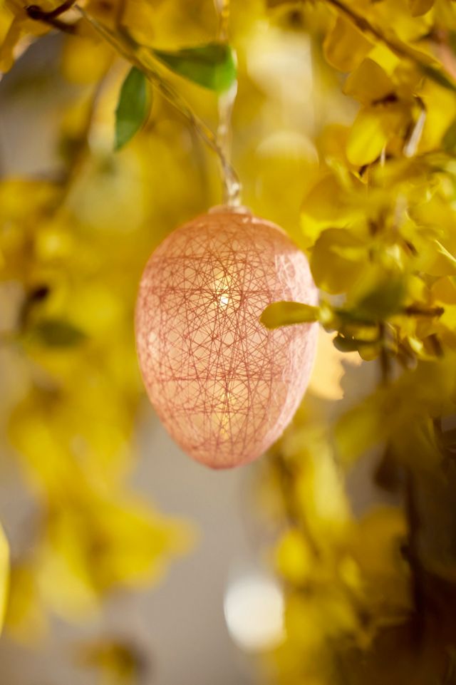 Crochet Egg String Lights | Terrain