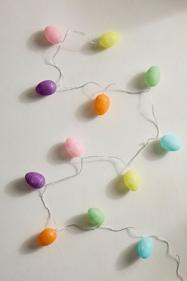 Crochet Egg String Lights | Terrain