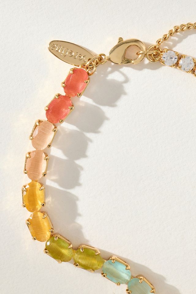 Pulsera de Piedras de Cristal Coloridas By Anthropologie | Anthropologie ES
