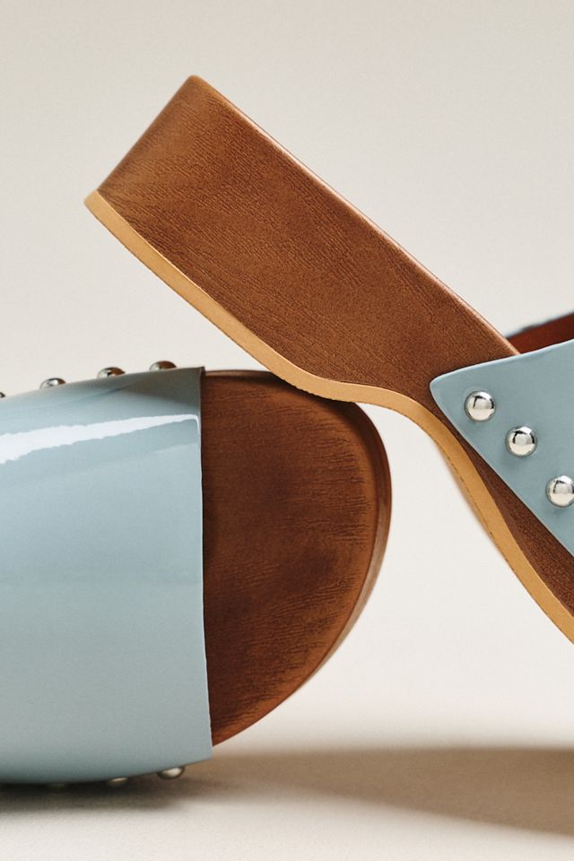 Seychelles Fantasy Wood Bottom Slide Sandals | Anthropologie