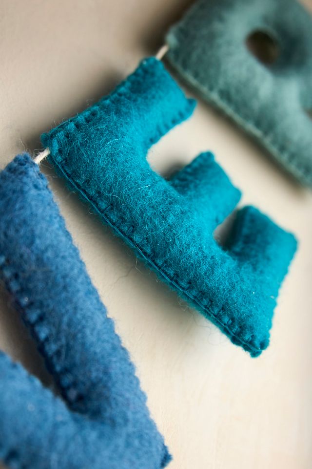 Happy Passover Felt Garland | Anthropologie