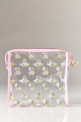 Frasier Sterling Clear Square Makeup Bag | Anthropologie