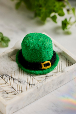 Felted Leprechaun Hat Soap | Terrain