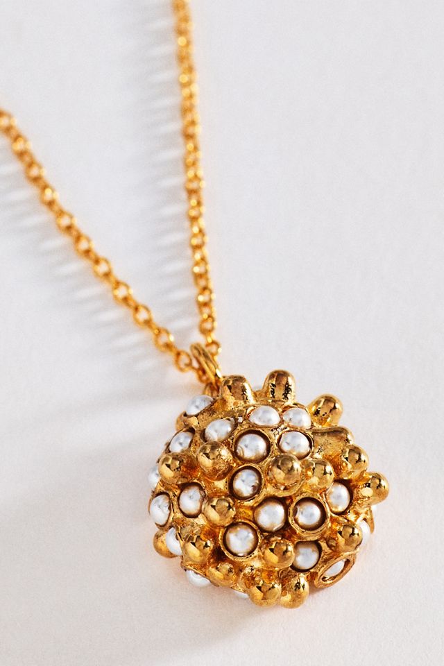 Joanna Laura Constantine Mini Orb Pendant Necklace | Anthropologie