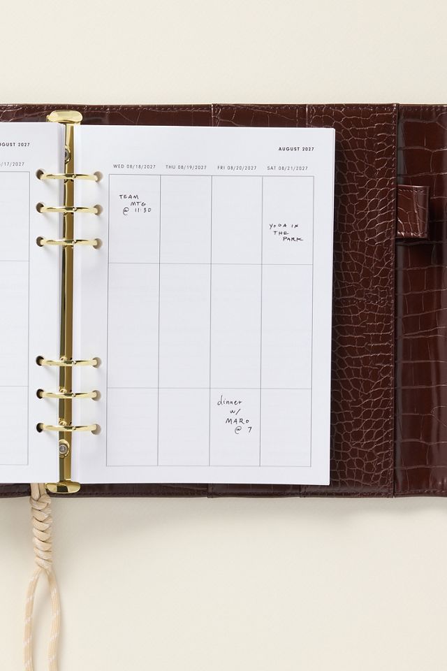 STIL Croc 12-Month Planner Kit | AnthroHome