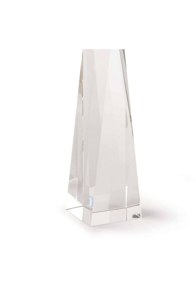 Angelica Hand-Polished Crystal Table Lamp | AnthroHome