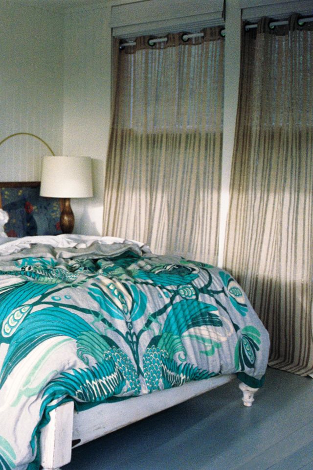 Linen Ladder Curtain | AnthroHome