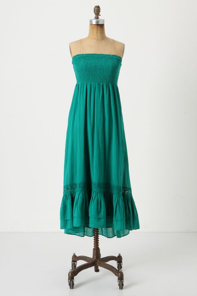 Smocked Gauze Dress | Anthropologie
