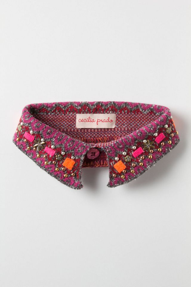 Felted Squares Collar | Anthropologie
